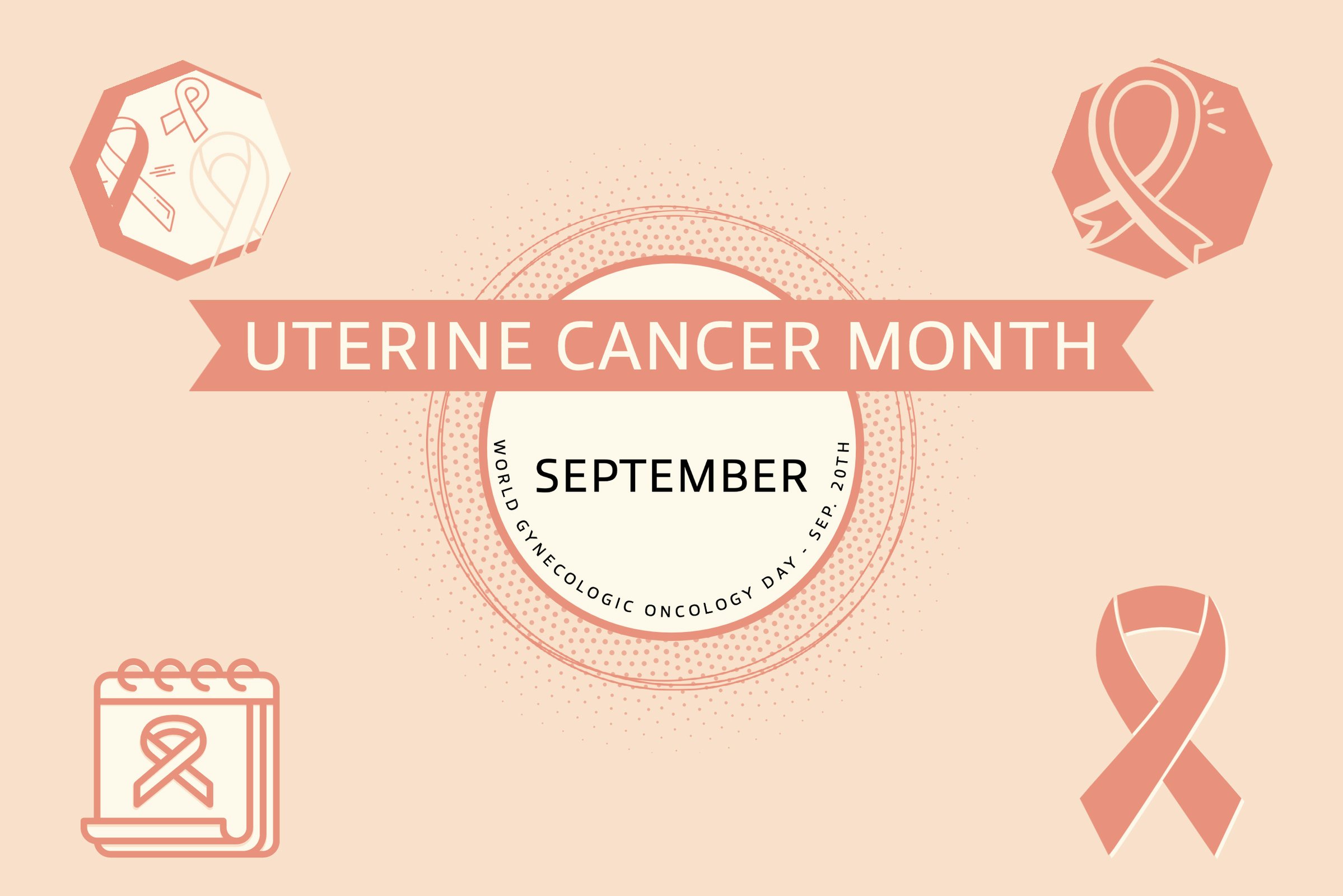 Support Peach: The Uterine Cancer Ribbon