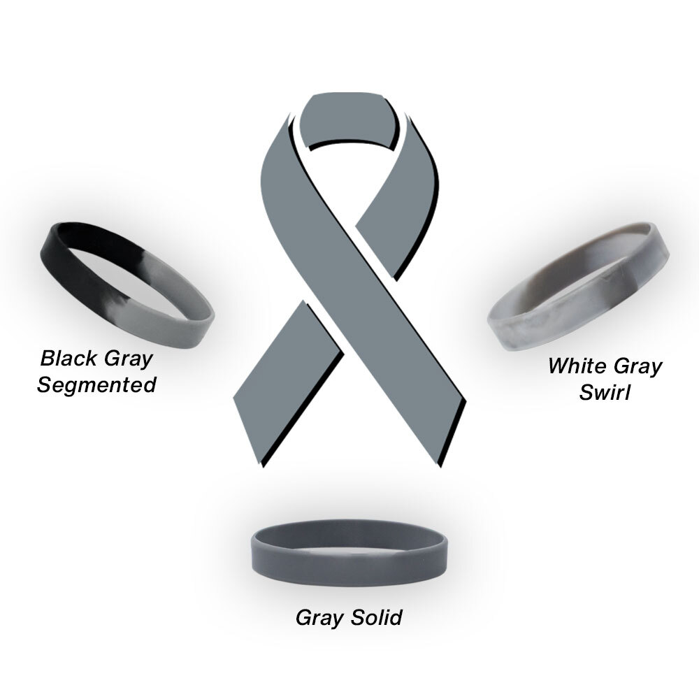 Support Gray: The Brain Tumor Symbol