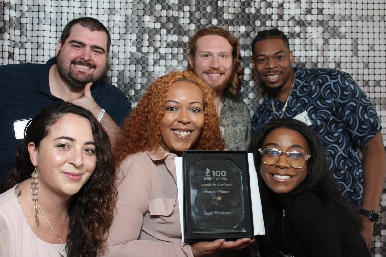 Rapidwristbands.com Wins 2022 BBB Pinnacle Award