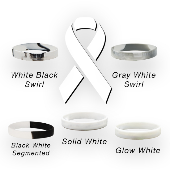 Support White: The Lung Cancer Ribbon